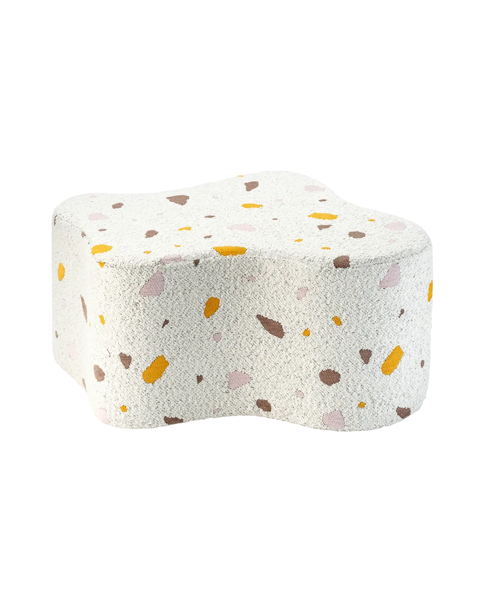Wigiwama | Terrazzo Marble Cloud Pouffe | Handmade in Europe